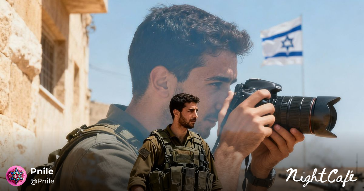 IDF Soldier Photographer Captures Everyday Life an... - AI Art