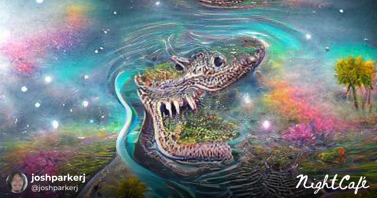 Dangerous moat full of alligators - Alligator Moat in Astral...