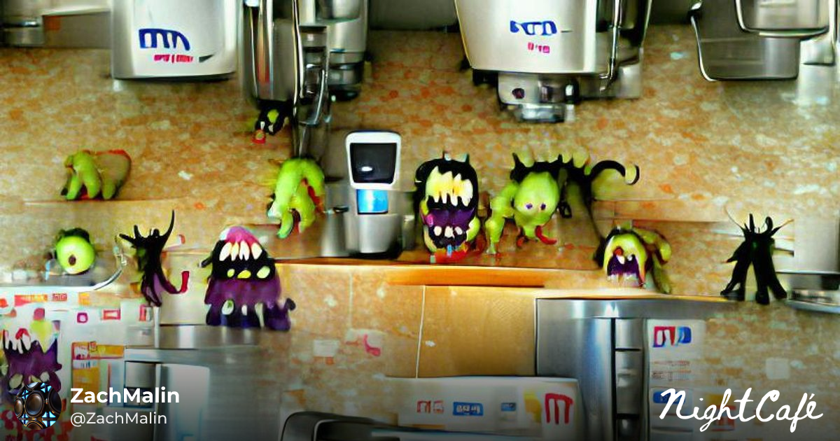 Monsters in my kitchen