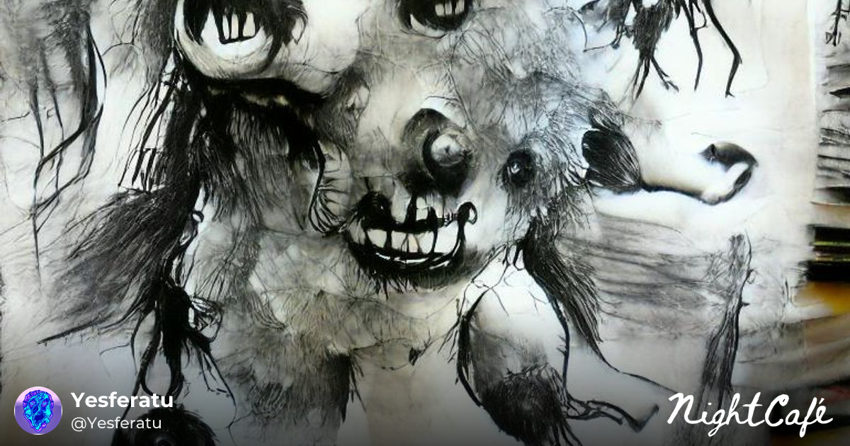 Creature made of doll heads - Disturbing Doll Head Creature...