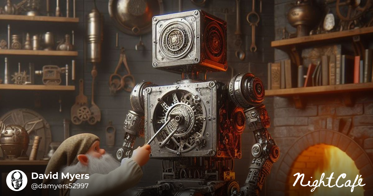 Dwarf fixing clockwork automaton - Dwarf fixing clockwork a...
