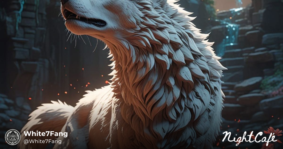 the wolf hidden inside me 8k resolution concept art by Greg Rutkowski ...