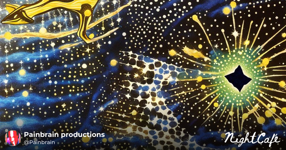 Psychedelic Supernova Implosion into Dark Matter H... - AI Art