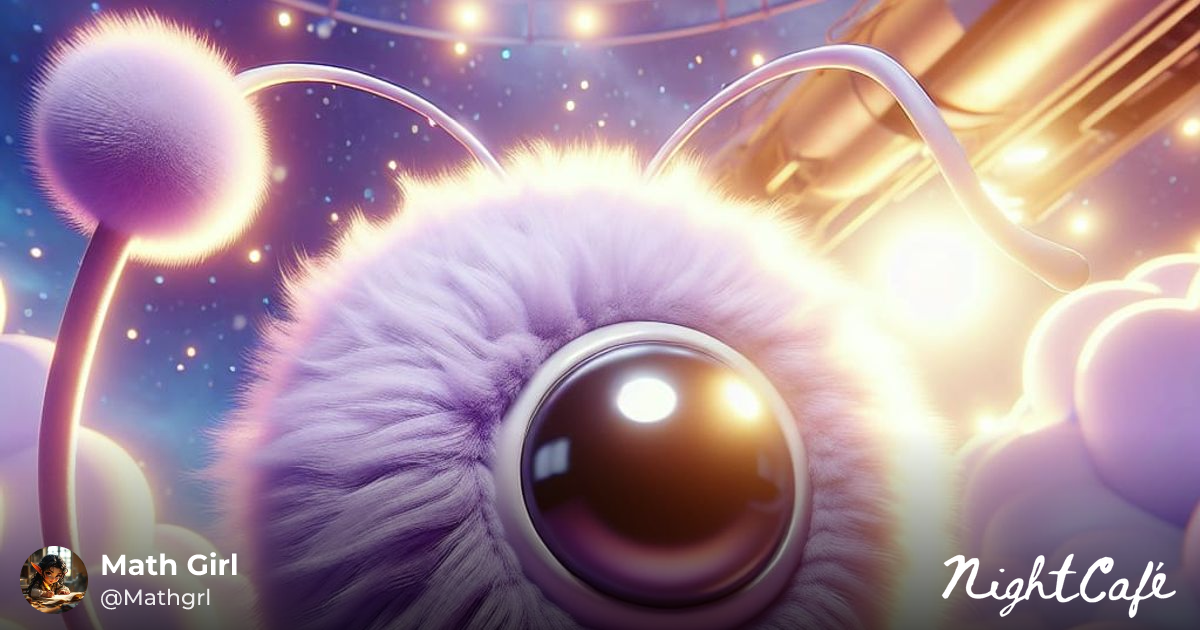 The Behuggler! - Lavender Sphere Mascot in Magical Sci-Fi An...