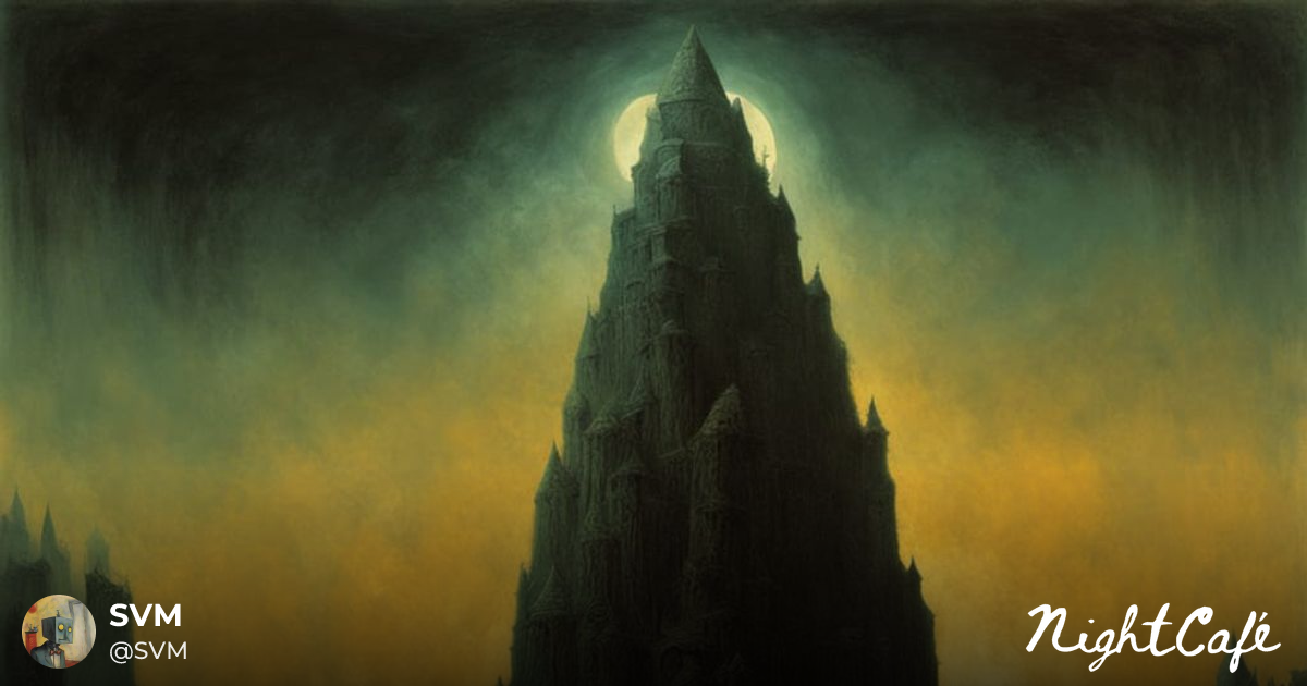 Bewitched by Zdzislaw Beksinski - Surrealistic Landscape in...