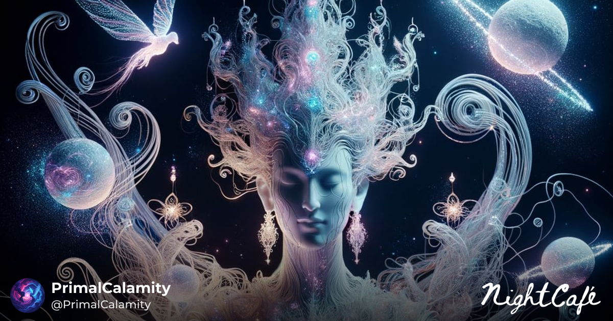 The Twisted Celestial Form - Ethereal Wired Celestial Deity ...