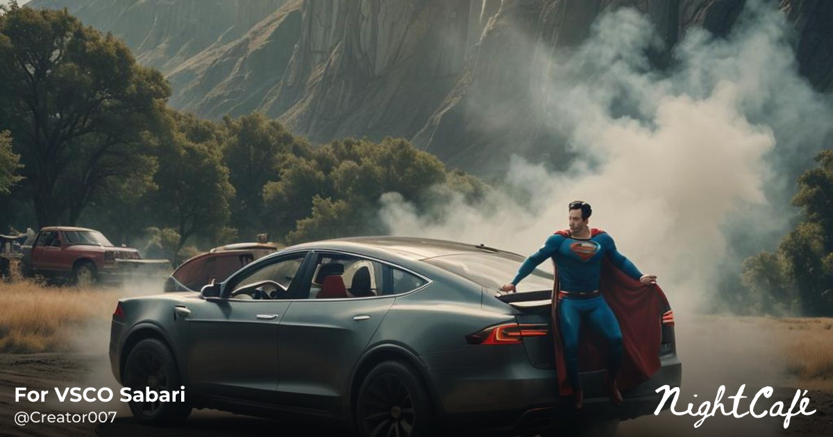 Tesla Superman - Cinematic Tesla Superman Live-Action Film S...