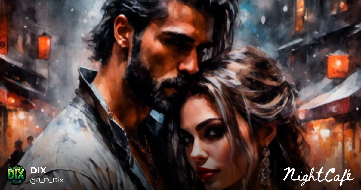 Comfort and Possession - Angsty Couple in Melancholy Urban F...