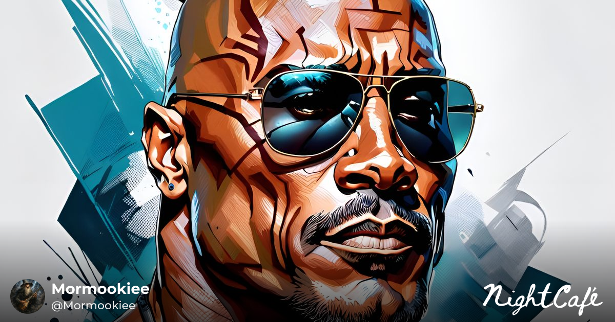 Dwayne "Mohawk" Johnson - Dwayne Johnson with Mohawk: Hyperr...