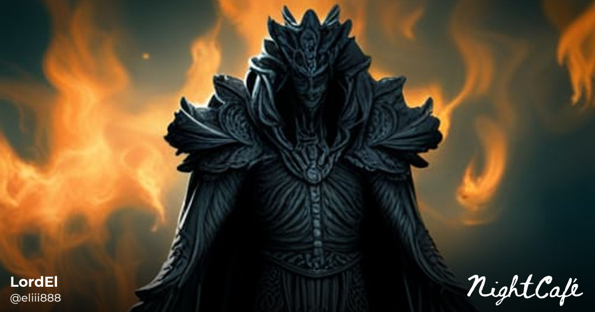 Hyperrealistic Morgoth from The Silmarillion - AI Art