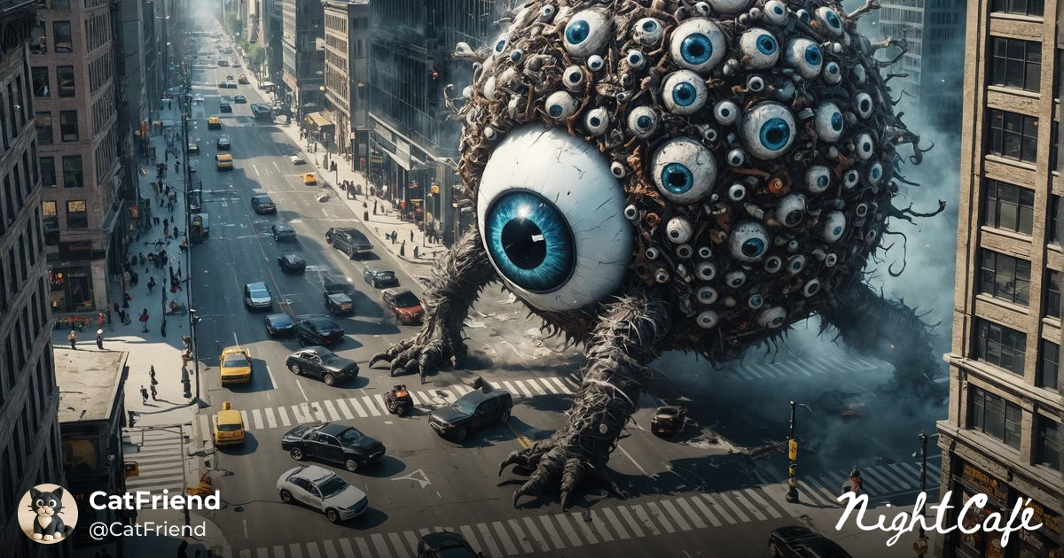 Eyeball monster rampage - Googly-Eyed Monster Rampages Throu...