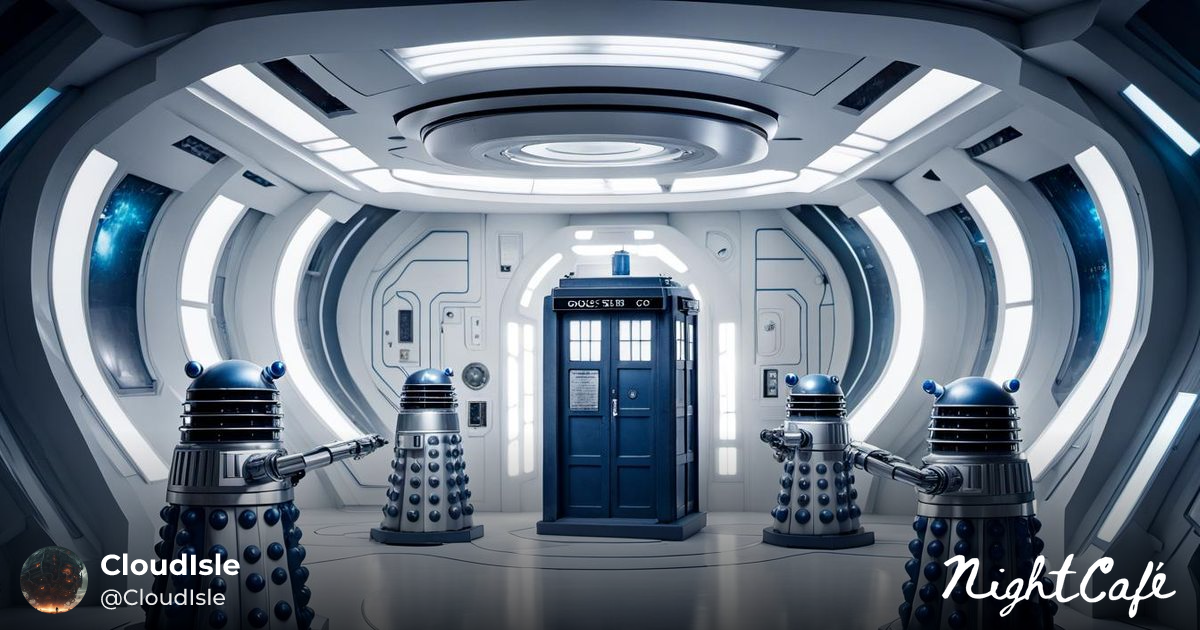 Doctor Who: Tardis Under Guard - Doctor Who: Tardis Under Gu...