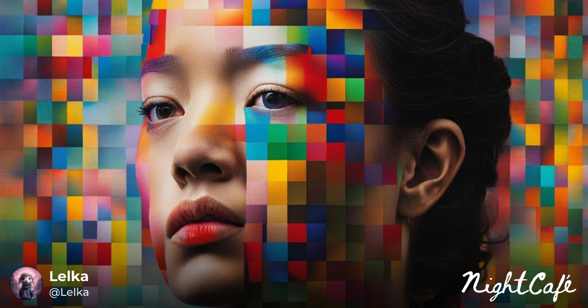 Distorted portrait - Distorted portrait