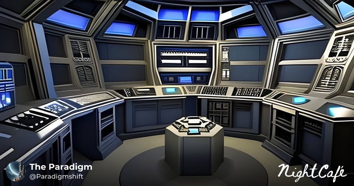 TARDIS console room concept III - TARDIS console room concep...
