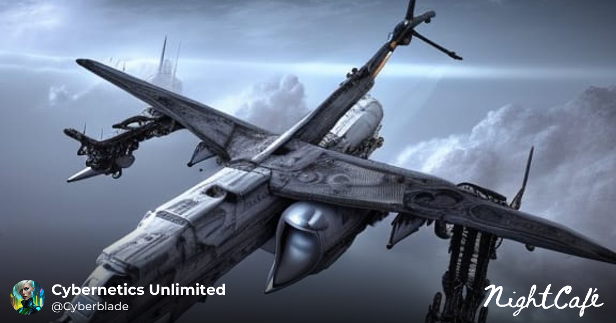 Autonomous Aerial Vehicles - Futuristic Sci-Fi Attack Aircra...