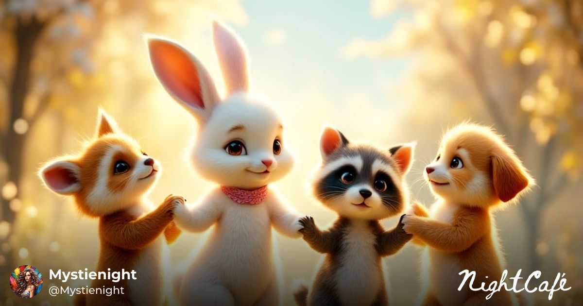 "Let's Dance!" - Joyful Creatures Dance in a Vibrant Spring ...