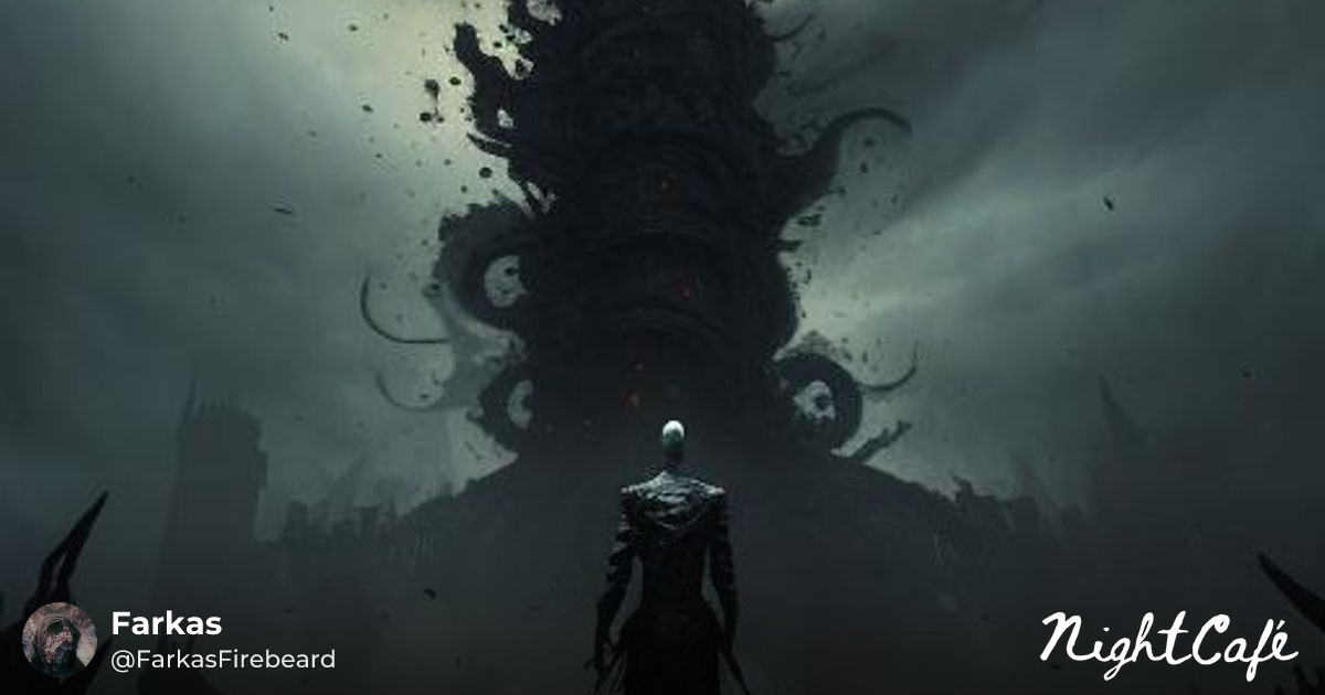 Horrific Undead Monster Stalking Victims - AI Art