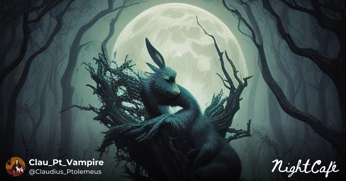 Surreal Dreamscape: Polycentric Rabbit Howling at ... - AI Art