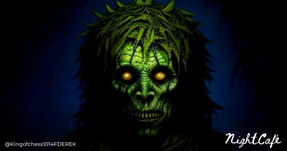 DeadlyVinerMan - Dark Jungle Horror in a Cyberpunk Aesthetic