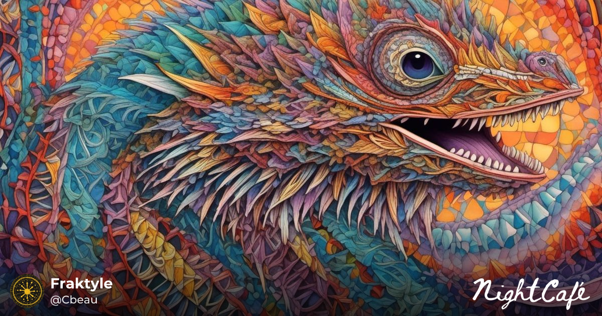 , Frilled neck lizard, 396 Hz Mixolydian frequency harmoniser, flora ...