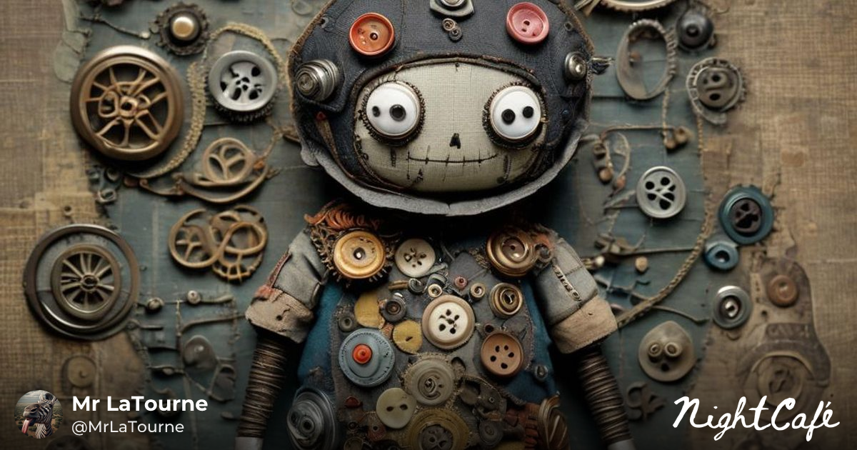 “Button Stitchpunk Family”