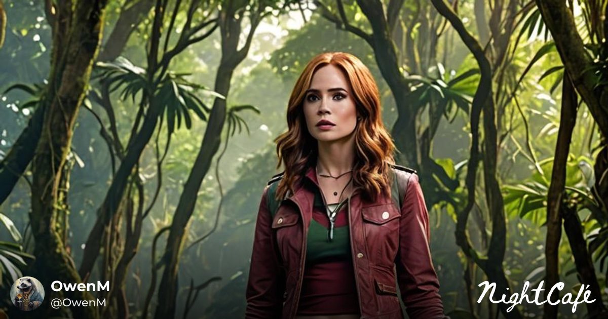 Ruby Roundhouse - Karen Gillan as Ruby Roundhouse in Jungle