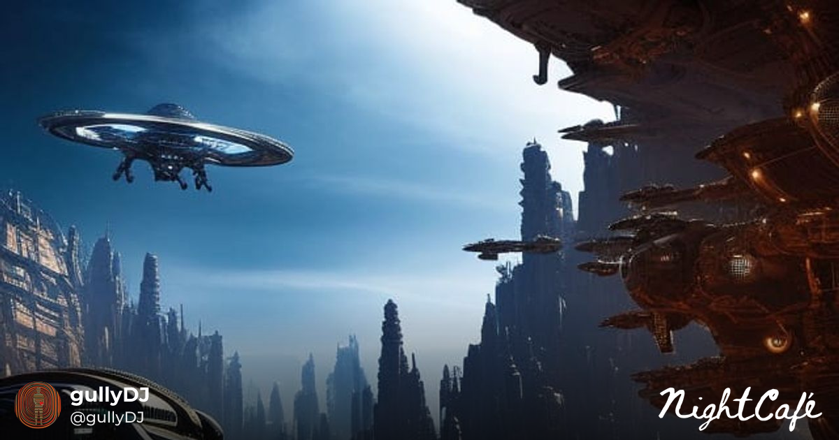 Sci-fi kingdoms - Alien Kingdom Sci-Fi Art in Ethereal Styl...