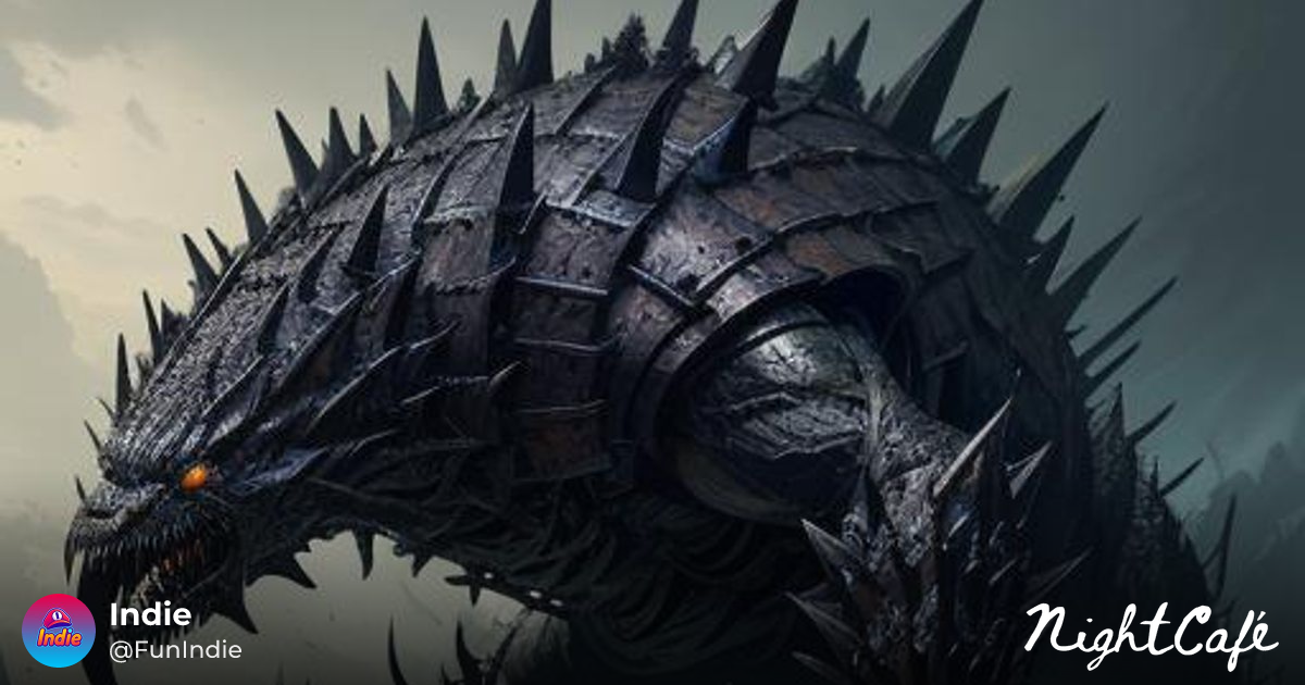 Blighted Roller - Dark Armored Blighted Roller in Detailed ...