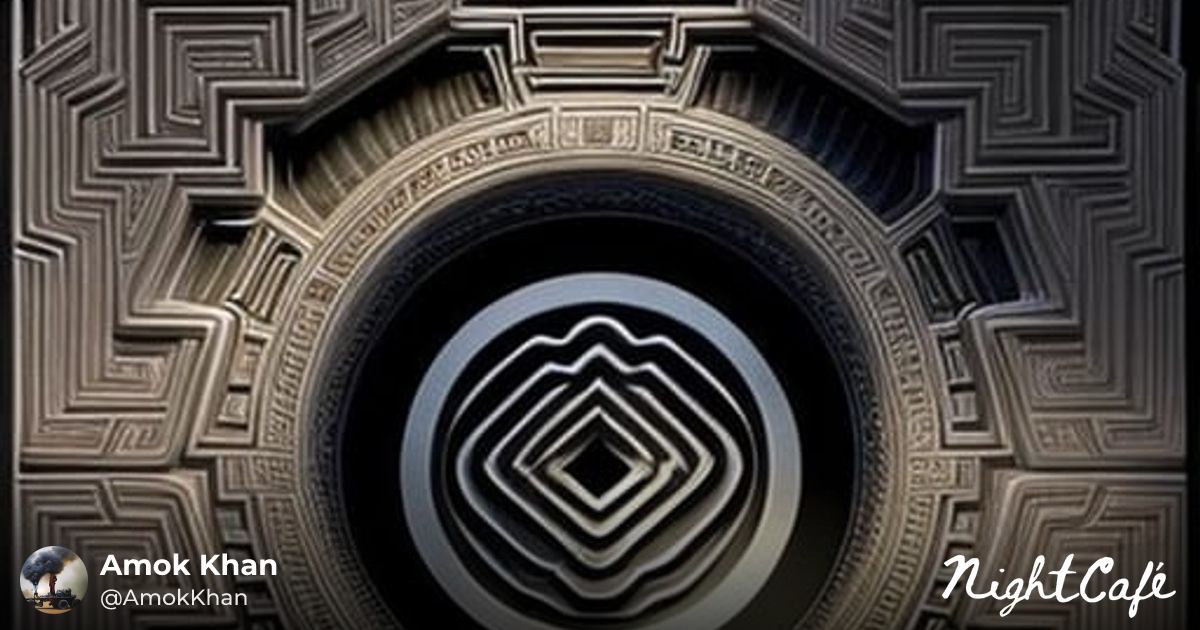 Enchanted Labyrinth: Dark Fantasy Concept Art - AI Art