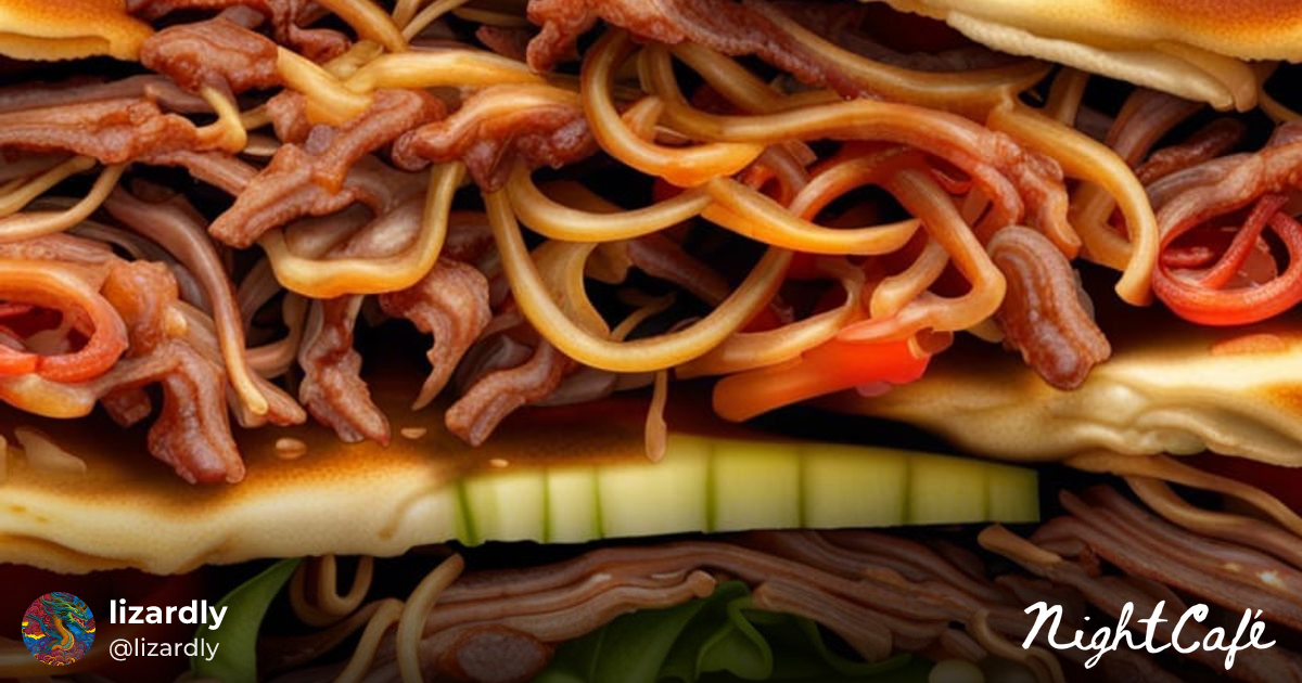 This Stuffed Flatbread Sandwich - Flaming Flatbread Sandwich...