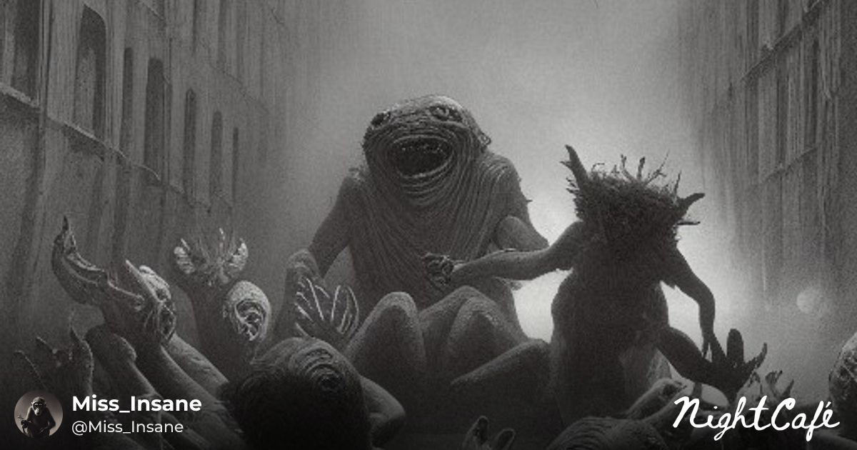 Evil monsters eating ice creams - Horror Monsters Indulge i...