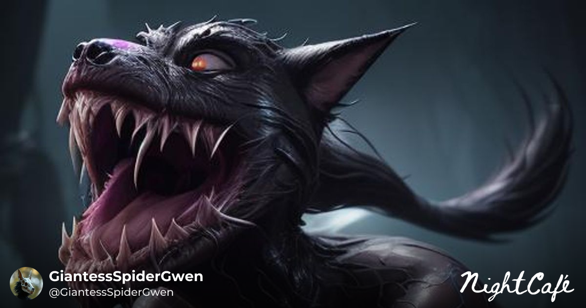 Werewolf Spider-Gwen Venom Symbiote: Detailed Fant... - AI Art