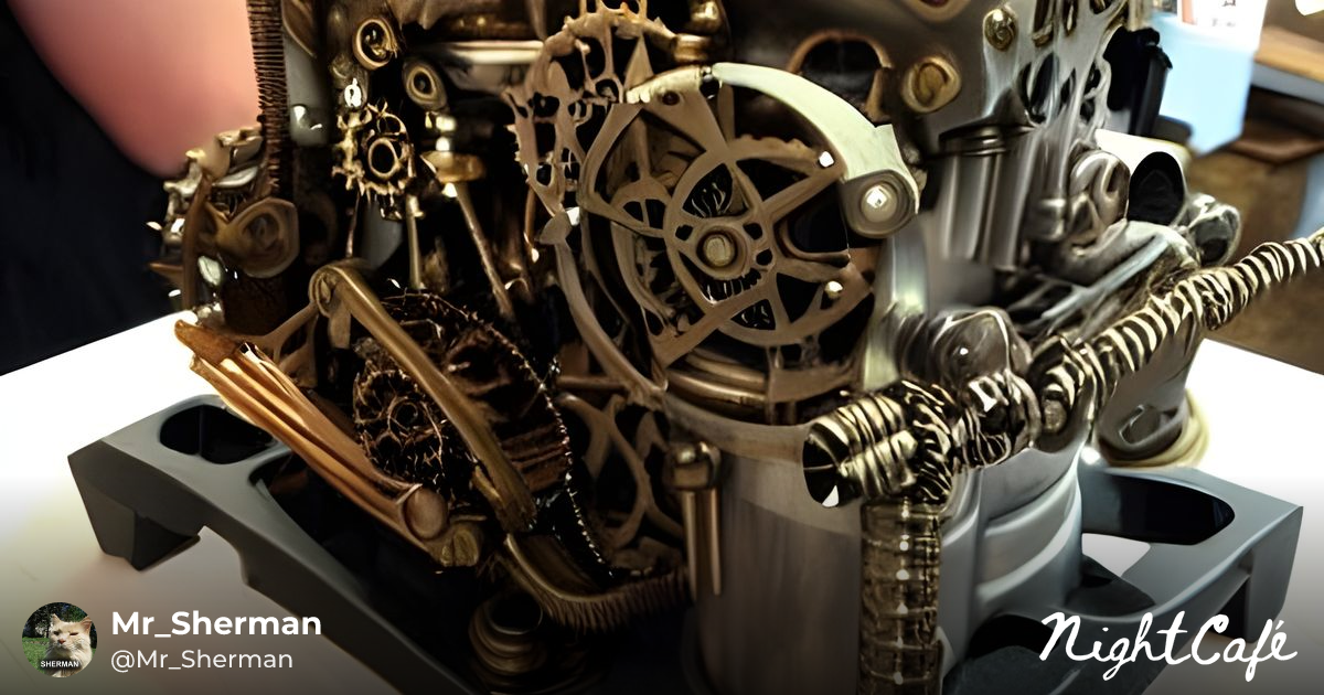 Steampunk engine