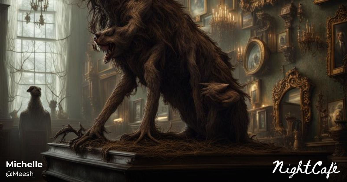 Taxidermy horror - Sinister Taxidermy Horror in Digital Matt...