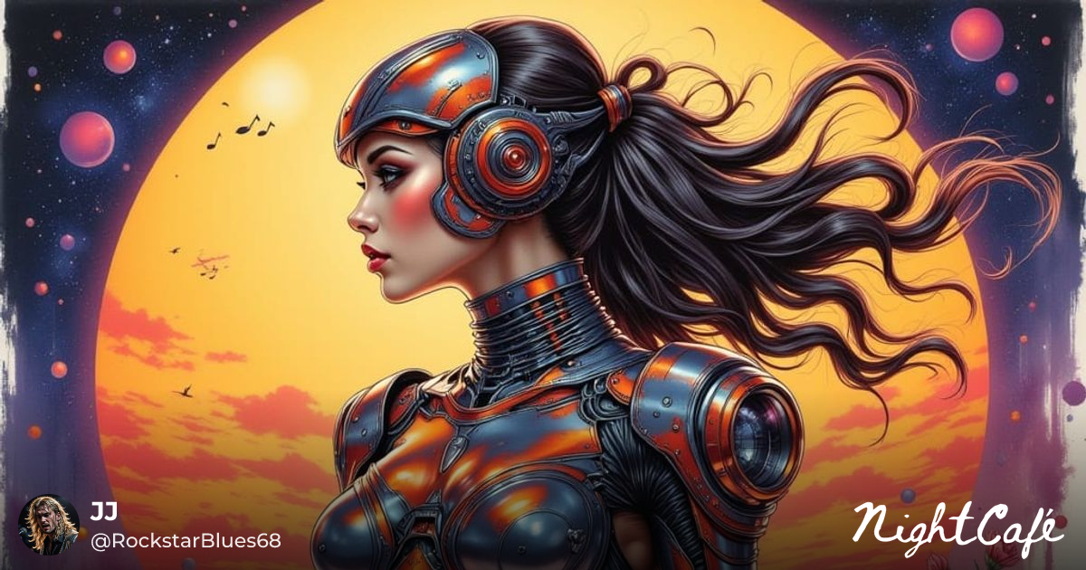 General purpose sci-fi pinup art - Hyper-Romantic Sci-Fi Pin...