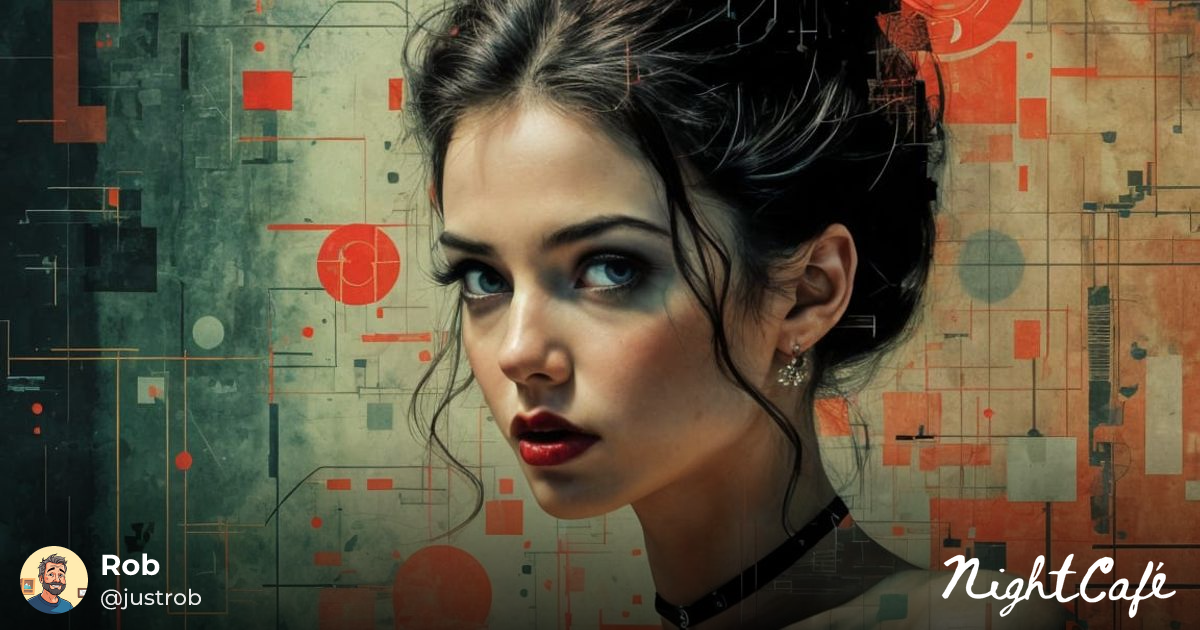 blueprint of a soul / where flesh meets algorithm / she remains human