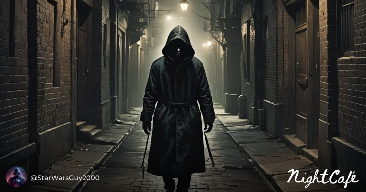 The Stalker - Ominous Stalker in Dimly Lit Alleyway
