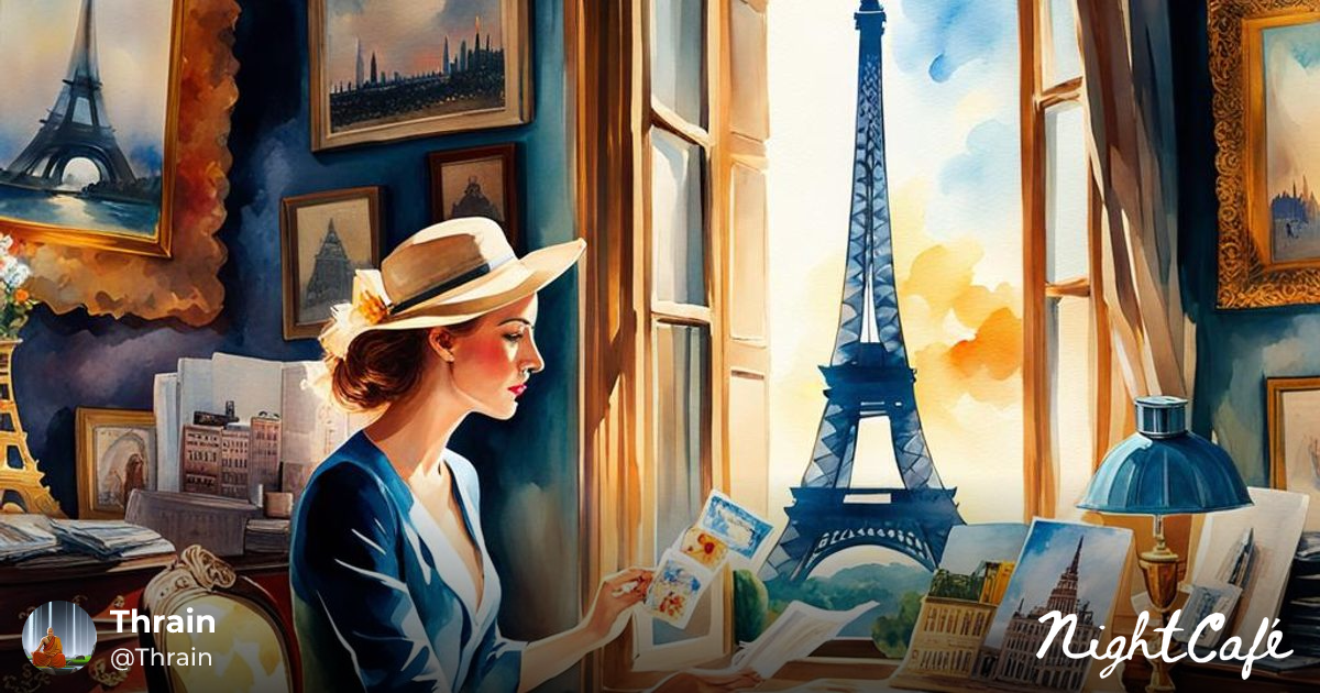 Reading Postcards (1)