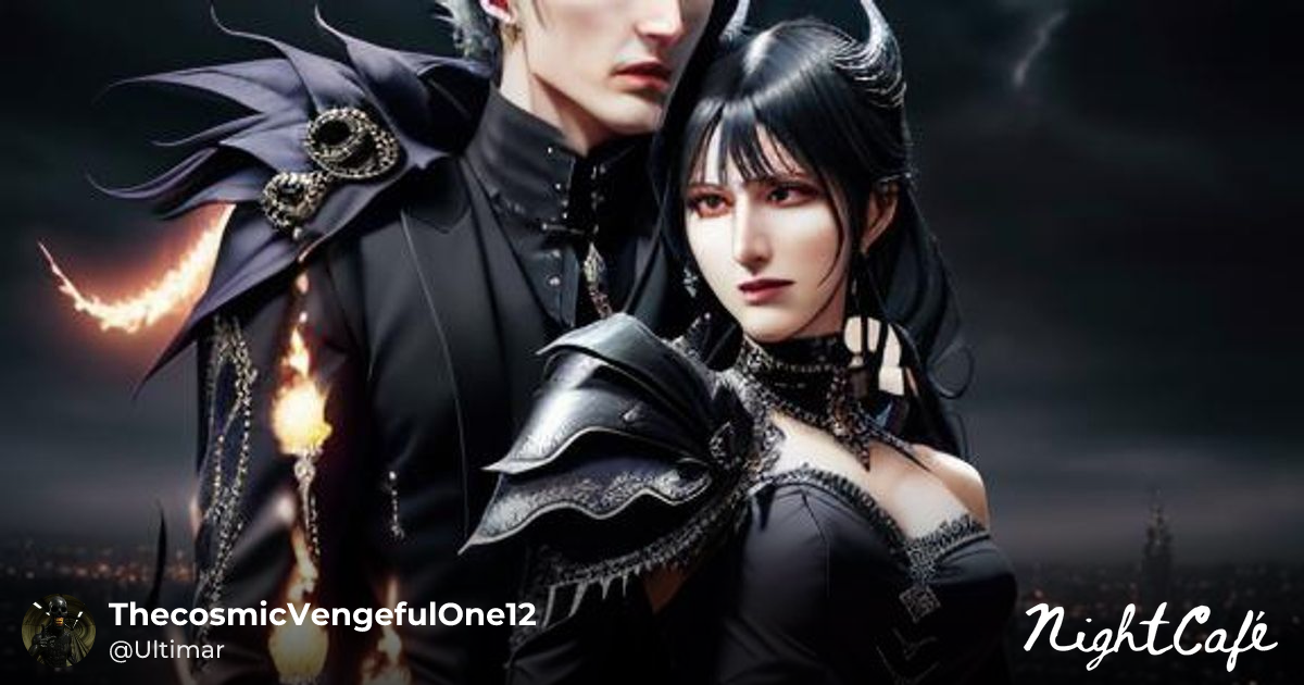 Photorealistic Portrait: Demonbane Woman and Husba... - AI Art