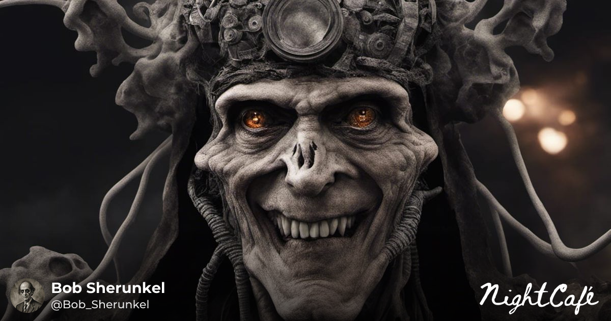 The High Necromancer - Apocalyptic Fungal Humanoid in Sinist...