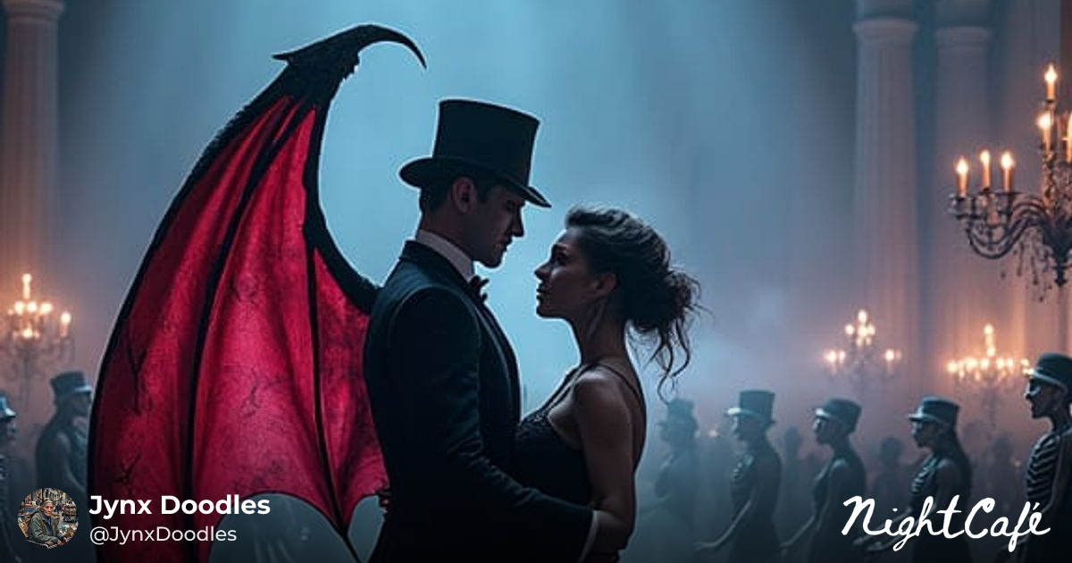 Baron Samedi and Bridgette's Dance Macabre - AI Art