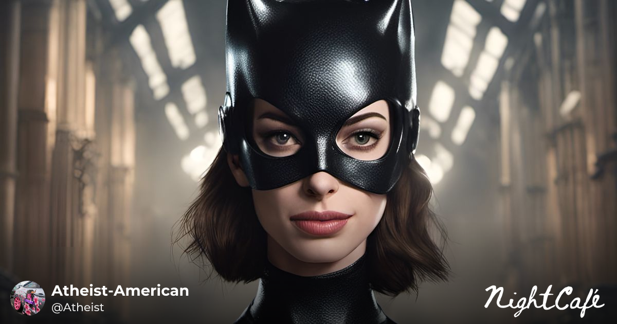 Anne Hathaway as Catwoman - Anne Hathaway as Catwoman in Hyp...