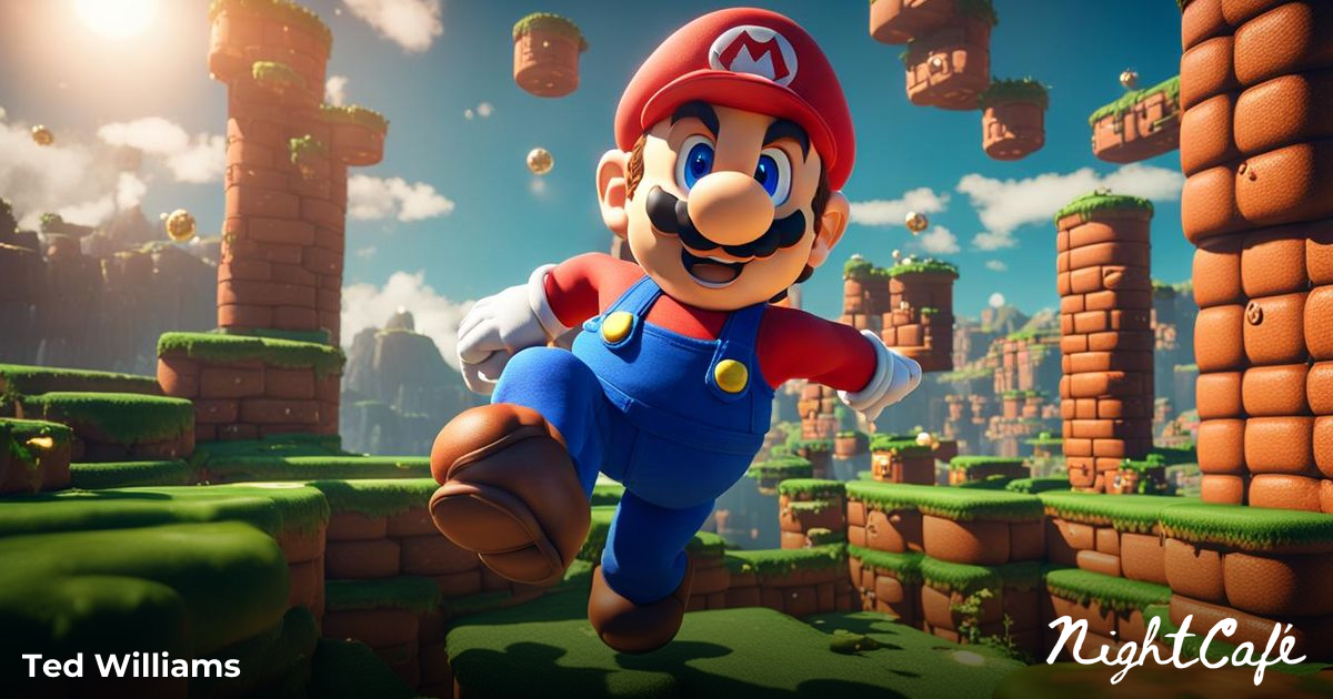 Random Mario pic - Super Mario Landscape with Warp Pipes in ...