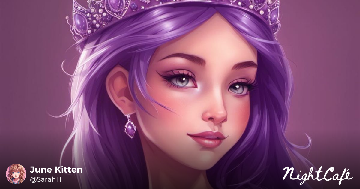 pretty purple princess - Pretty Purple Princess Generated by...