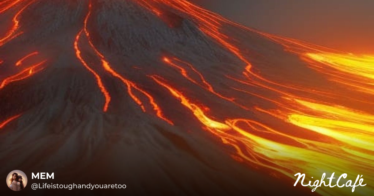 Erupting volcano 🌋 - Realistic Volcano Eruption: Detailed ...