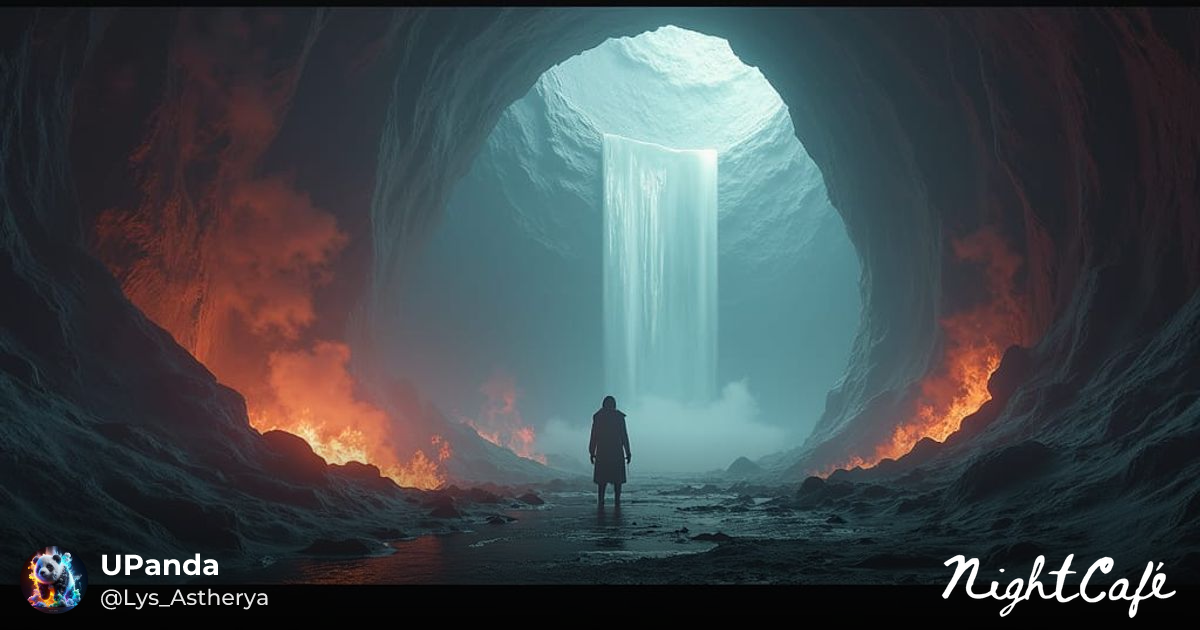 The Exit at last - Eerie Underworld Landscape Concept Art in...