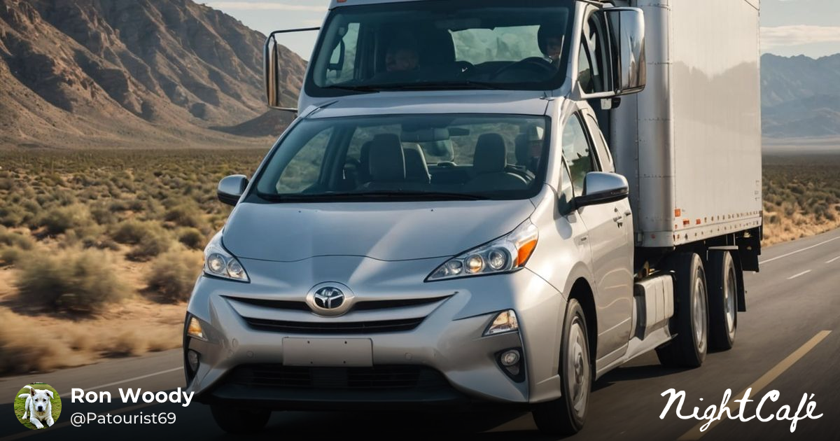 Don't be a Karenk in your Prius , move onto Semi-Truck