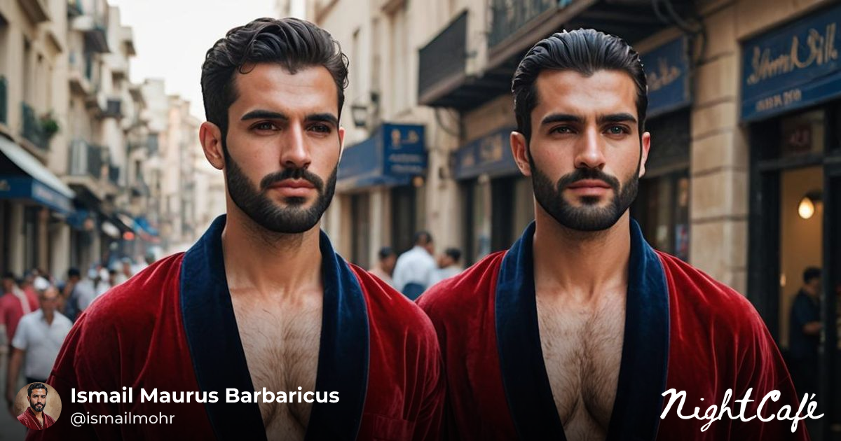Raymond and Miguel - Friendly Men in Velvet Robes: An Impres...