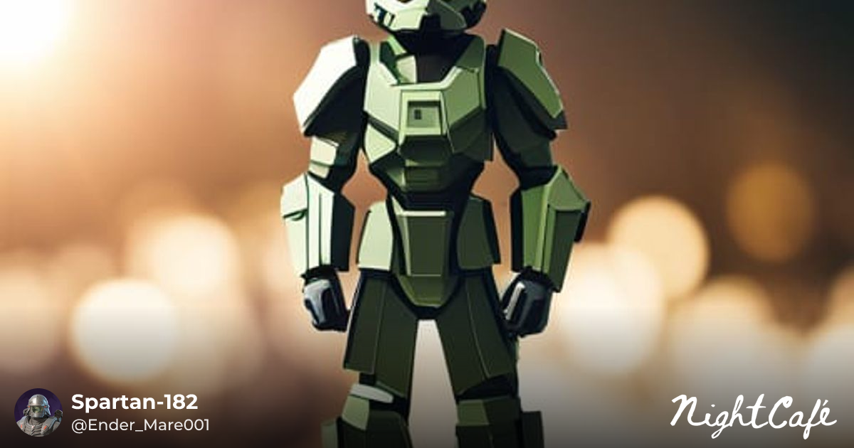 master chief - Origami Master Chief Papercraft Sculpture