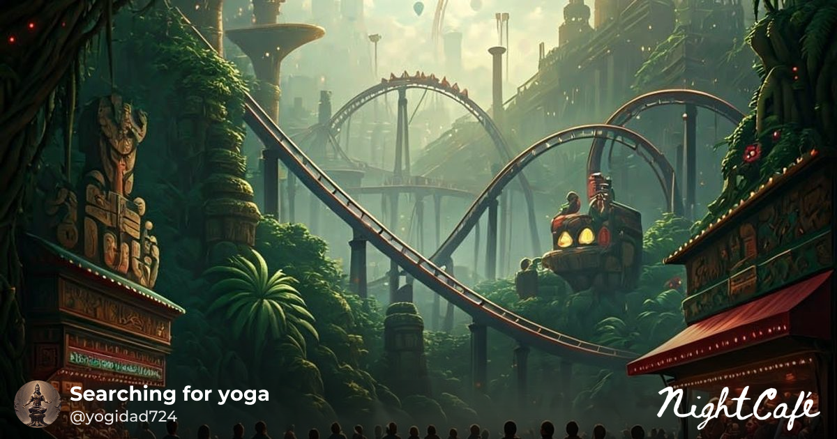 Vote for me I rule - Steampunk Aztec Theme Park in Rainfores...